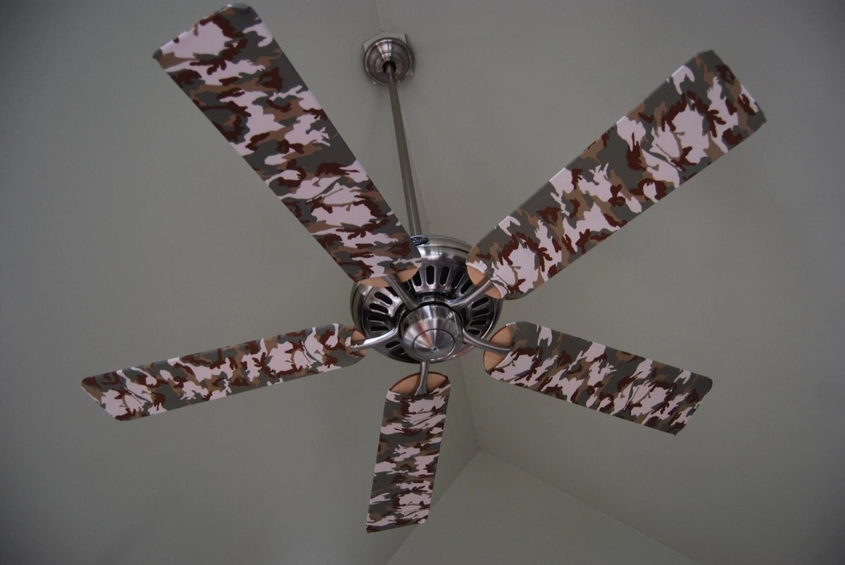 Camo Ceiling Fan Blades | Shelly Lighting