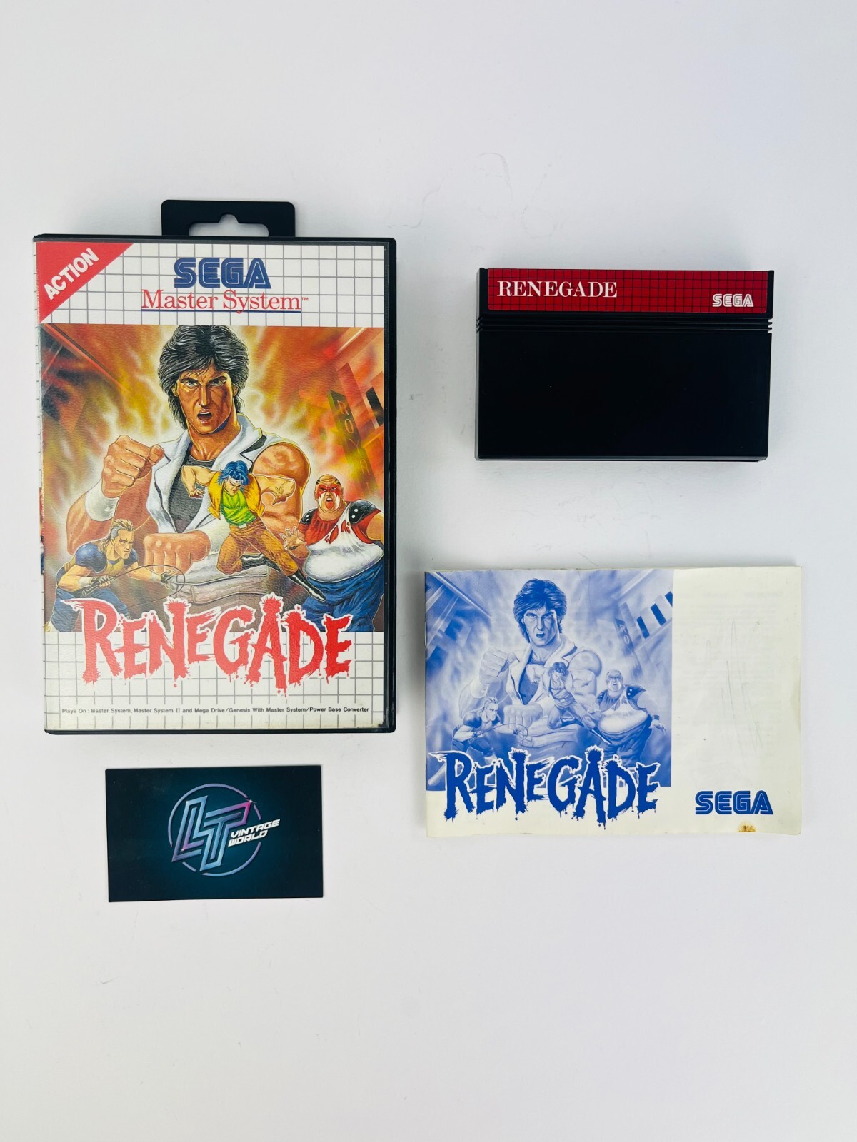 Renegade Master System PAL - Prix - Photo - Présentation