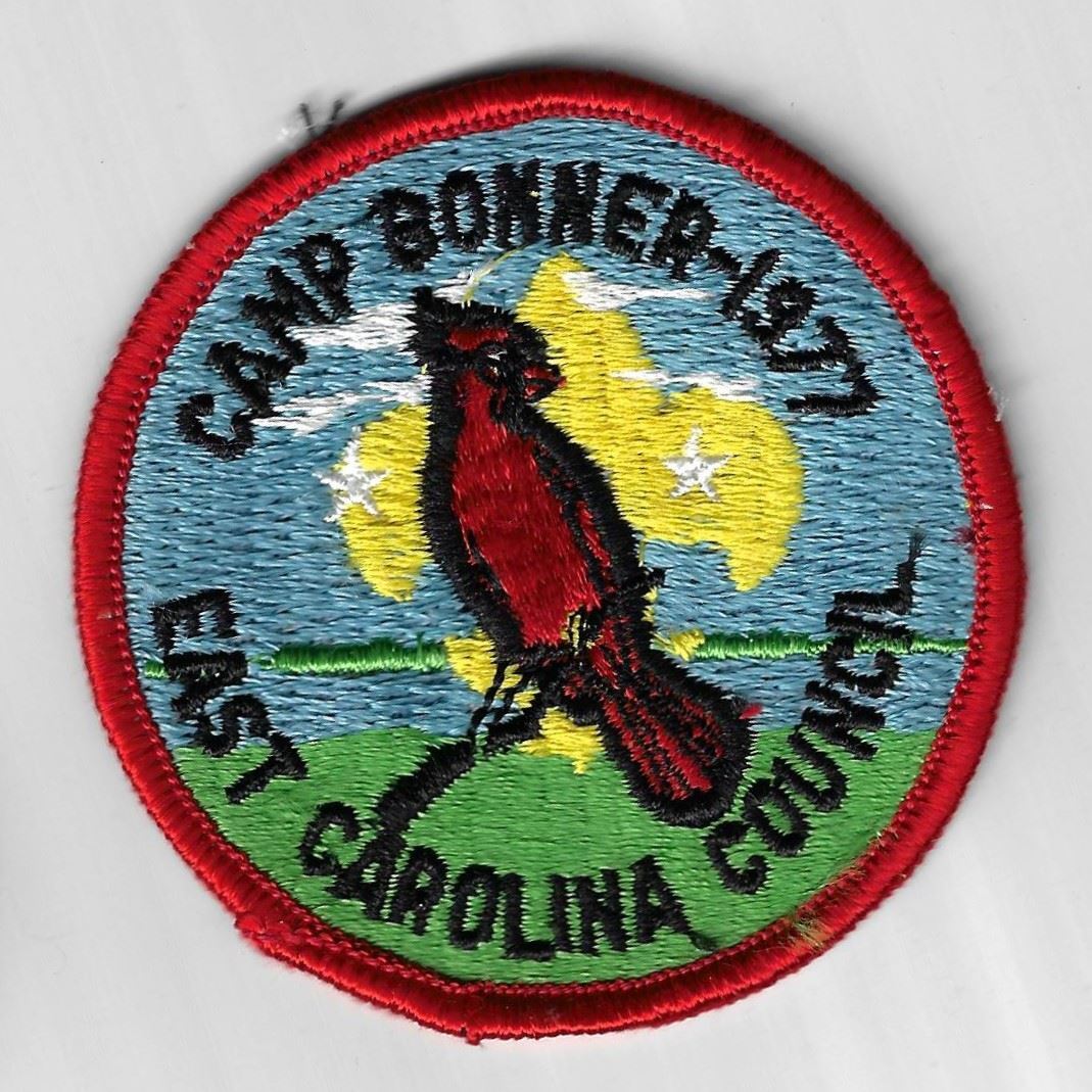 1977 Camp Bonner East Carolina Council RED Bdr. [CA-422] | eBay