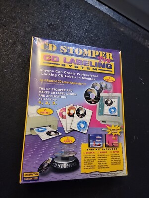 CD STOMPER PRO CD LABELING SYSTEM NEW Label Maker | eBay