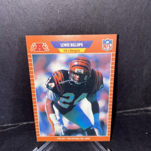 1989 Pro Set #54 LEWIS BILLUPS RC Cincinnati Bengals | eBay