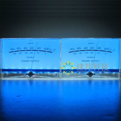 2pcs P-200 Water Blue VU Meter A power Amplifier Tube DB Table Audio ...