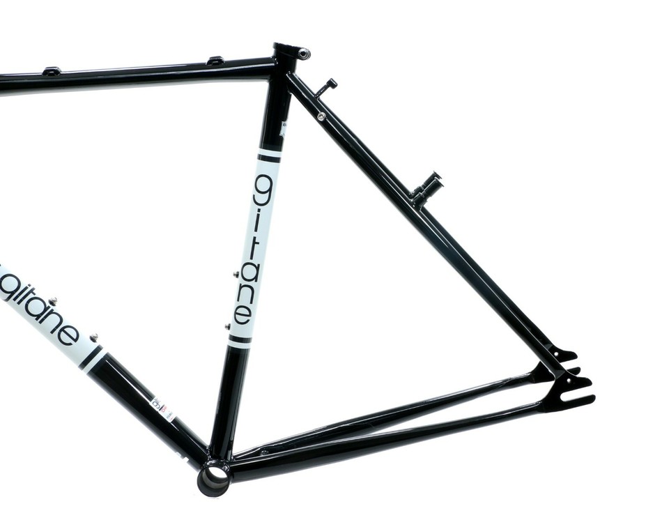 Gitane City Link/Bianchi San Jose Frameset 49cm Black/Wht Single Speed Frame NEW | eBay