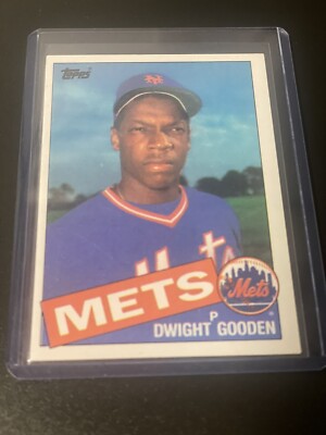 1985 TOPPS DWIGHT GOODEN ROOKIE CARD #620 NEW YORK METS | eBay