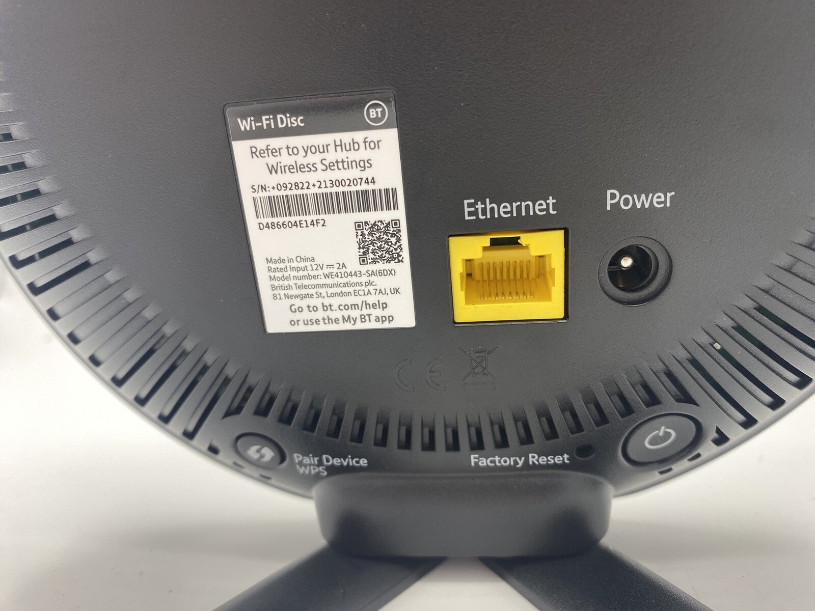 BT Wi-Fi Disc Extender for Smart Hub 2 ( Black) | eBay