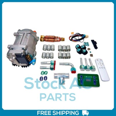 PARALLEL AIR CONDITIONER 12V High Electric compressor for truck | eBay