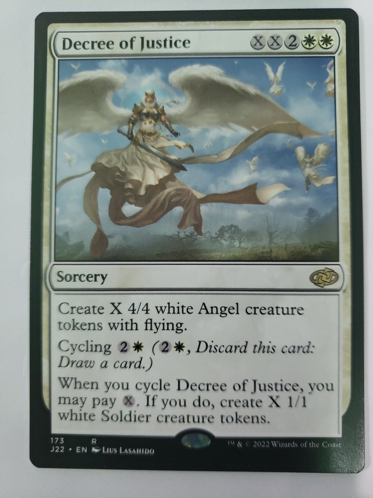 MTG+Decree+of+Justice+Jumpstart+2022+173+Regular+Rare for sale online ...