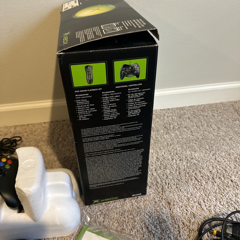 Original Xbox Console CIB Tested and Working Very Good Condition Duke ...