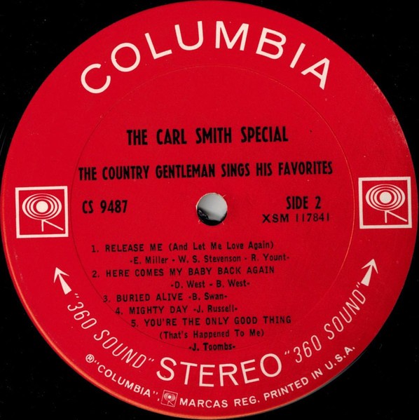 Carl Smith - The Carl Smith Special (The Country Gentleman Sings His ...