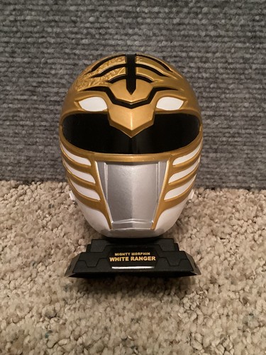 Power Rangers Legacy - Mighty Morphin White Ranger Mini Helmet Tommy 1/ ...