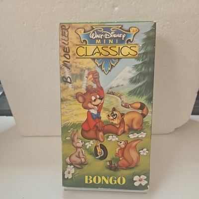Walt Disney Mini Classics Bongo Vhs 1991 Animated 12257749038 Ebay