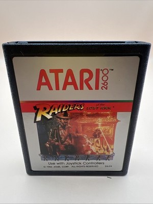 RAIDERS OF THE LOST ARK ATARI 2600 VARIANT LABEL MISPRINT ERRORS RARE FREE S/H. | eBay