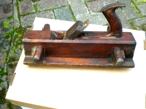 Rare Antique Plow Plane marked B.Larch 18th c.? Forged Blade GC ...
