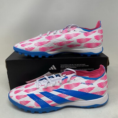 Men Adidas Predator League TF Blue Pink White Soccer Cleats / IF6379 ...