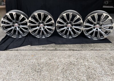 2021 GMC Yukon 14048 22 X 9” Set Of 4 OEM 12 Spoke Rims 84423416 | eBay