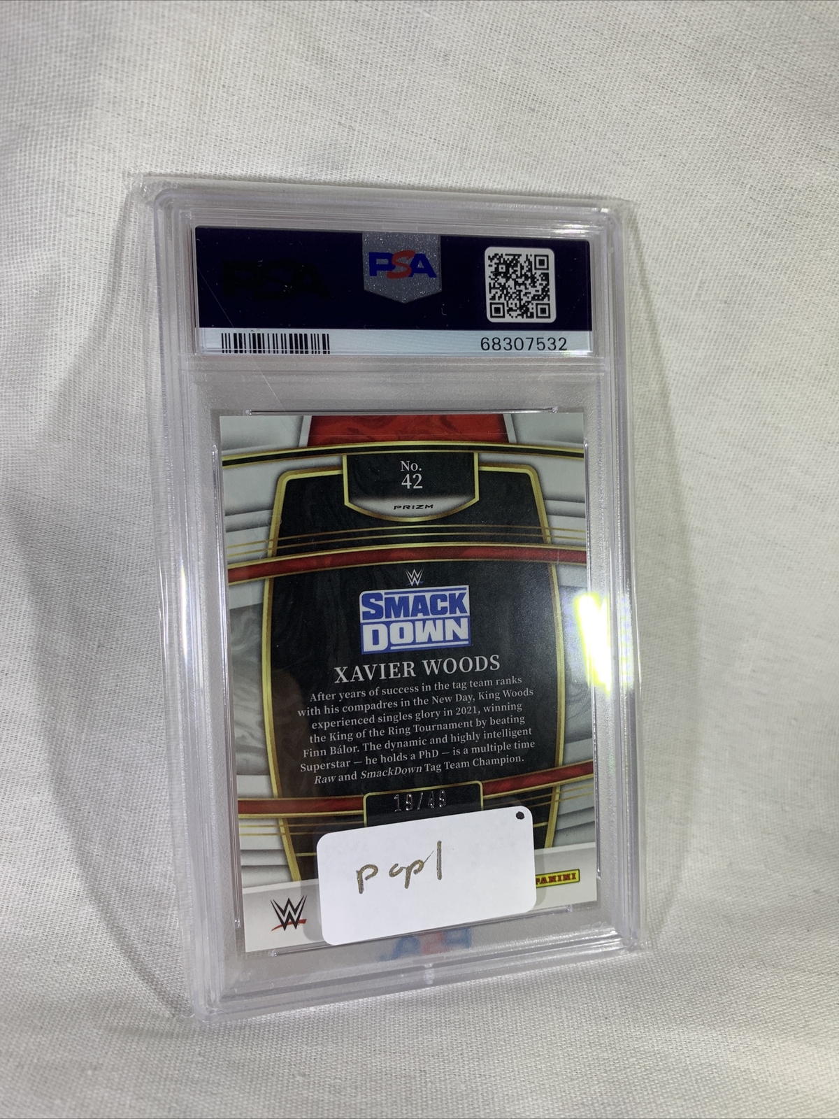 2022 Panini Select WWE - Concourse Pink Prizm #42 Xavier Woods /49 for ...