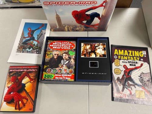 Spider-Man Limited Edition DVD Collector's Gift Set 2002 Amazing ...