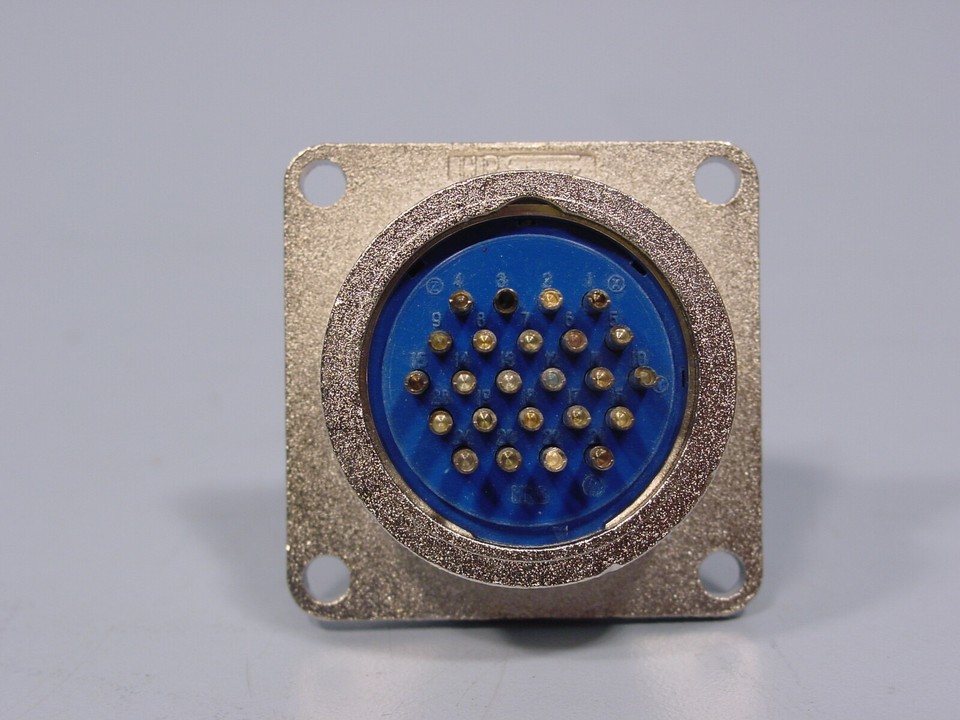HRS JR25RK-24P 24 PIN Circular MALE Connector; Threaded Lock Receptacle ...