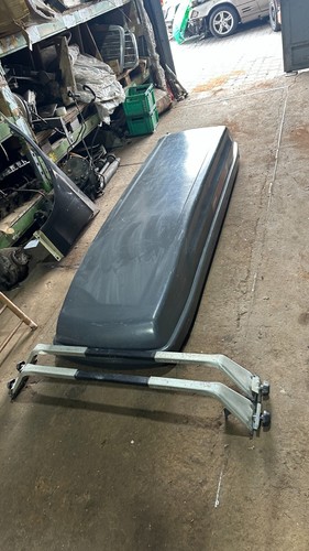Roof Box 600 Black Roof Carrier 600 Liters Lockable | eBay UK