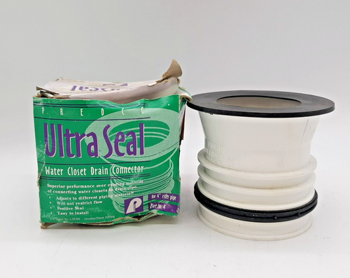 Ultraseal Water Closet Drain Connector For 4" Riser Pipe | eBay