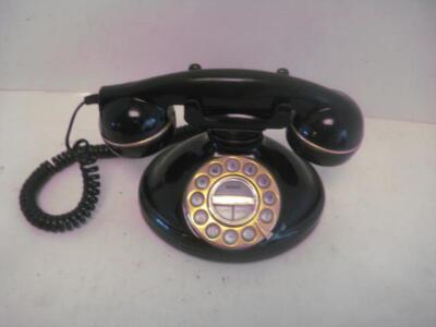 TOZAJ Classical Princess Telephone Black Push Button ATC-1450 Desk ...