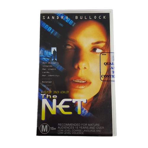 The Net 1995 VHS Columbia Tristar Sandra Bullock New Sealed | eBay ...