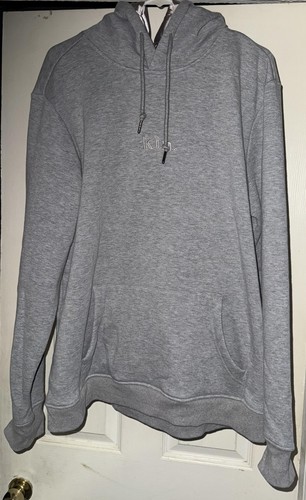 Kin Keep It Naturally Hoodie Mens XL Gray Fleece Lined Pullover ...