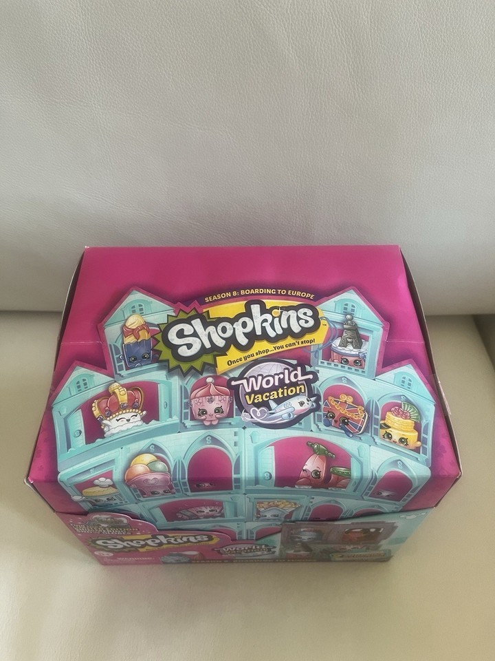 Shopkins Season 8 Twin Rooms World Vacation NEW Sealed Display Full ...