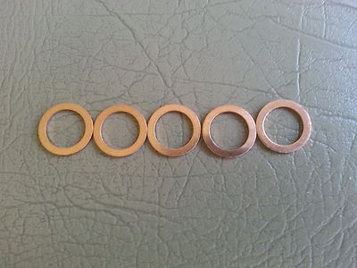 VW AUDI OIL DRAIN PLUG SEAL CRUSH WASHER X5 MADE IN GERMANY N0138492 $9 ...