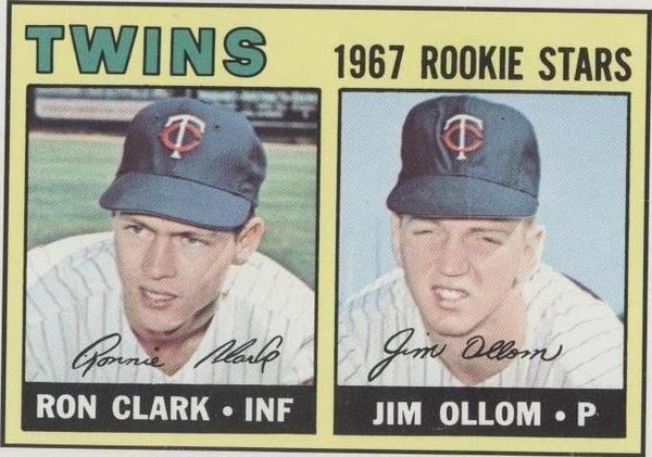 1967 Topps - 1967 Rookie Stars #137 Ron Clark, Jim Ollom (RC) for sale ...