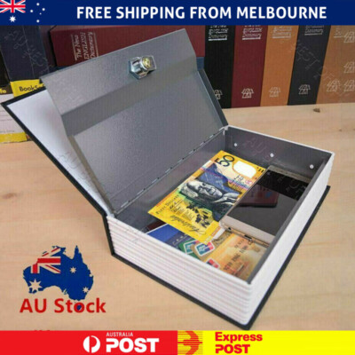 Hidden Treasure Dictionary Lockable Book Safe Box With Two Key Lock ...