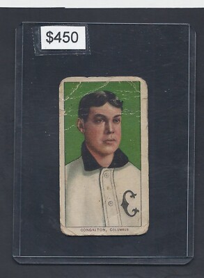 1909-1911 T206 - BUCK CONGALTON - EL PRINCIPE DE GALES REVERSE - EPDG ...