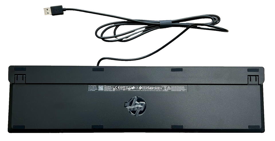 HP Wired Desktop 320K Keyboard USB Slim - L96909-001 | eBay