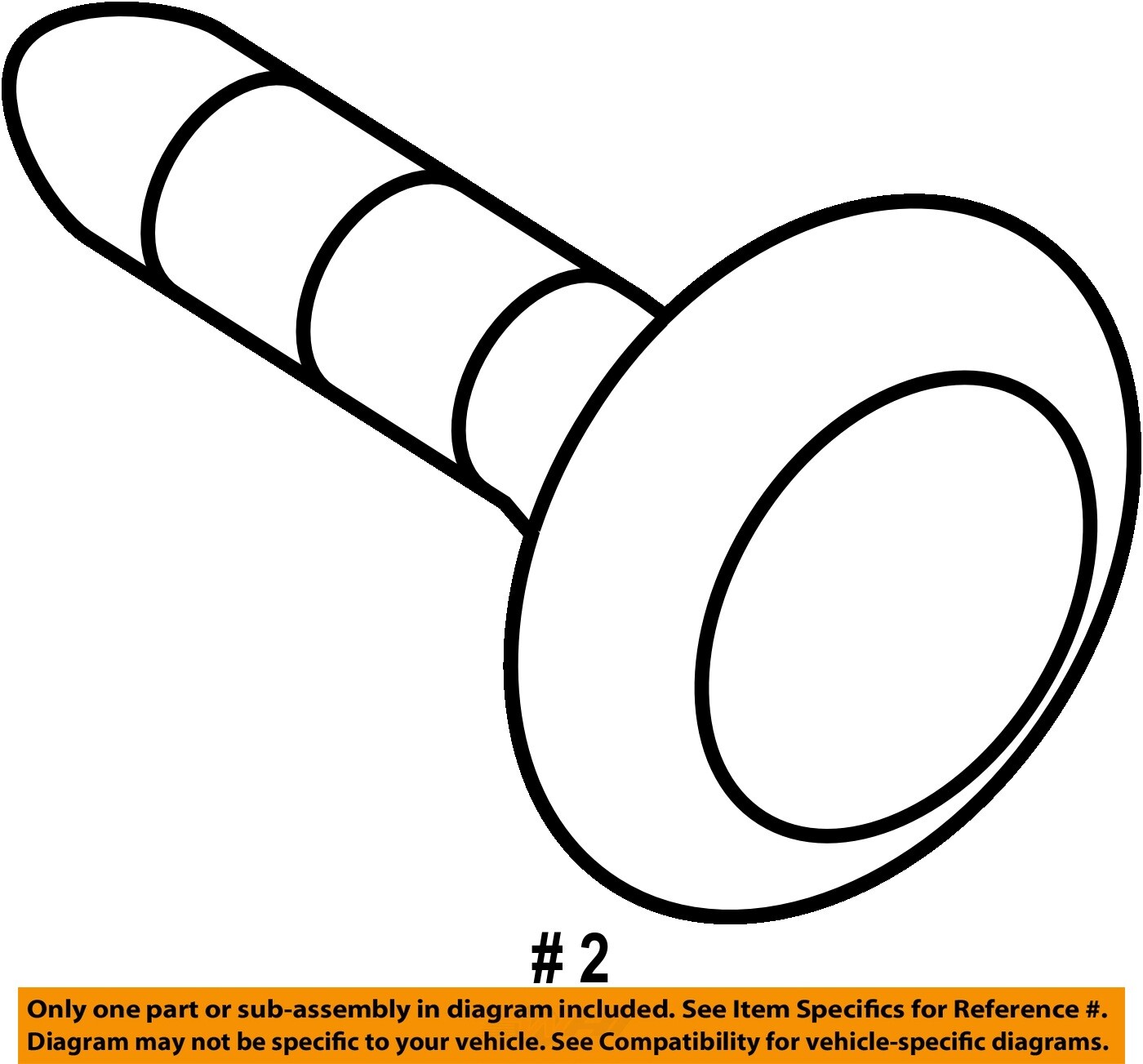 Mazda+OEM+06-10+5+Rear+Bumper-bumper+Cover+Screw+9CS600516B for sale ...