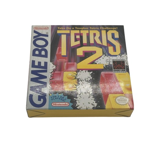 Nintendo Game Boy Tetris 2 Complete in Box with Manual & Cartridge | eBay