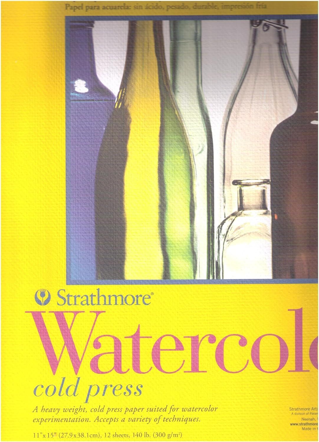Strathmore Watercolor Paper Pad 11x15-12 Sheets | eBay