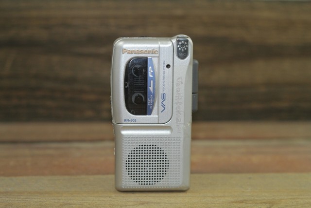 Panasonic RN305 Micro Cassette Recorder With Voice Activation System ...