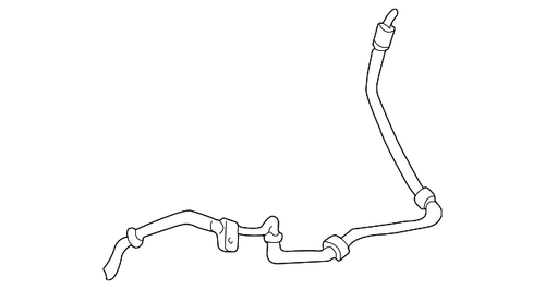 Genuine Ford Power Steering Return Hose F6DZ-3A713-EA | eBay