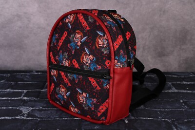 Mini Backpack. Childs Play Mini backpack. Horror Backpack. Horror Movie ...