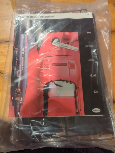Vintage 1988 Testors 1/48 Lockheed TR-1A/TR-1B/ER-2 Model Airplane Kit ...