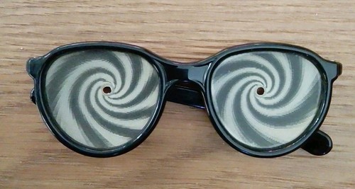 Vintage 1965 Dunningers Hypnotic Glasses Vari Vue Honey Toy Co. | eBay