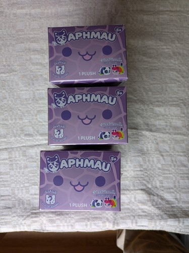 Lot 3 Aphmau Safari Limited Edition MeeMeows Mystery Plush New Sealed ...