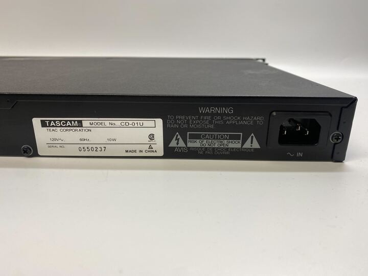 TASCAM CD-01U Professional Rackmount CD Player MP3 CD-R/RW Optical | eBay