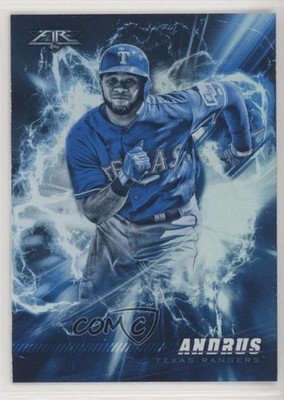 2018 Topps Fire Speed Demons Blue Chip Elvis Andrus #SD-3 | eBay