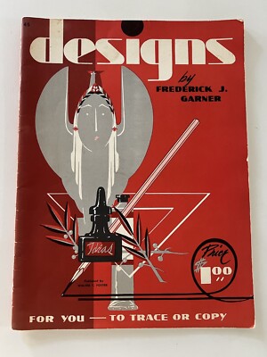 Vintage Designs for You to Trace or Copy by Frederick J. Garner | eBay