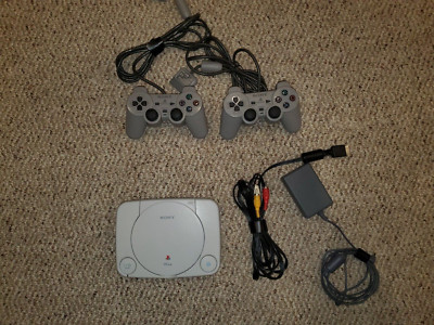Sony Playstation PS One Video Game Console - White-Slim Scph-101 | eBay