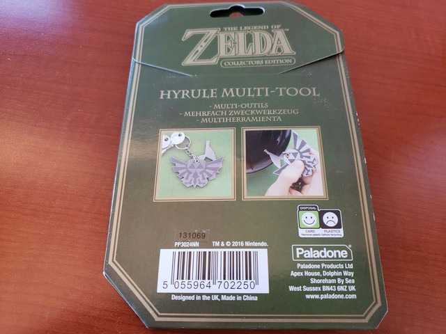 The Legend of Zelda Hyrule Multi Tool Paladone 702250 for sale online ...