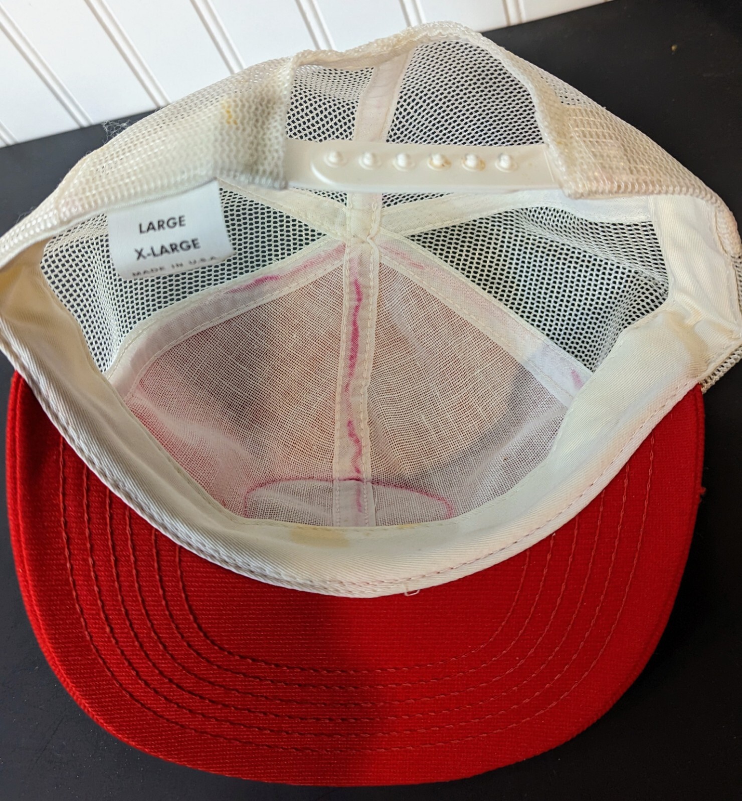 Vintage RARE Schmidt Beer 3 Drinking Team Trucker Pin… - Gem