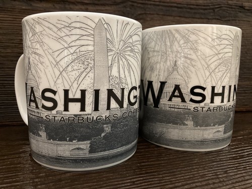 Starbucks Vintage 2002 SKYLINE WASHINGTON DC CAPITOL / CAPITAL Mugs ...