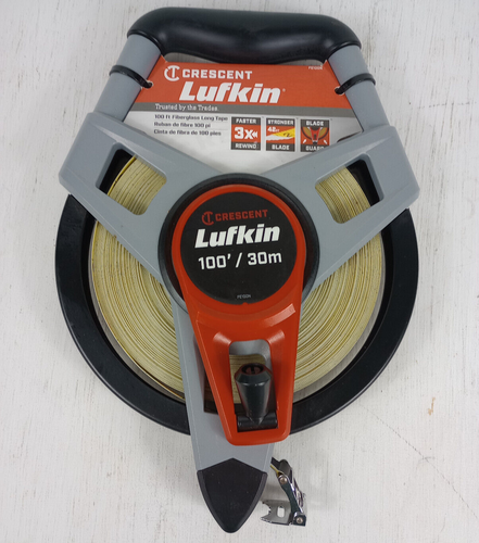 Crescent Lufkin 100 ft Fiberglass Long Tape Roll Out | eBay